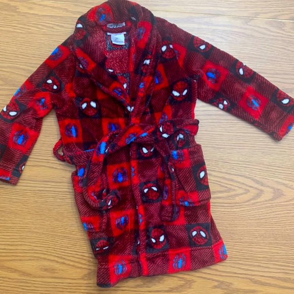 Marvel | Pajamas | 3t Spiderman Soft Robe | Poshmark